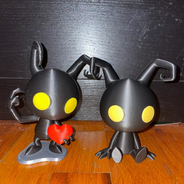 Heartless Shadow Miniature Ornament Colour 3D Printed for Him Her ...