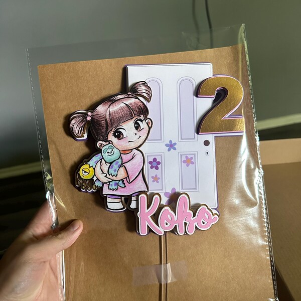 Monsters Topper/cake Topper/sa/sullivan/boo - Etsy