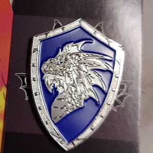 Blue Dragon Chromatic Dragon Pins Dungeons & Dragons 5e - Etsy