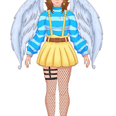 Angel Wing Twitch Emotes Cute Angelic Angelcore Twitch - Etsy
