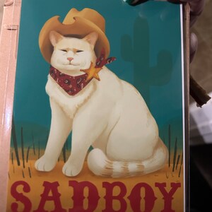 Bug Cats Cute Summer Critters Spring Nature Quirky Waterproof Vinyl ...