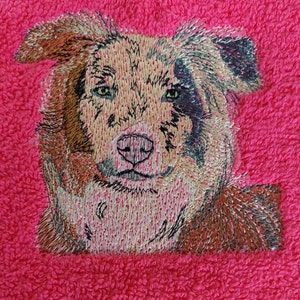 Australian Shepherd Embroidery Design, Machine Embroidery Pattern ...