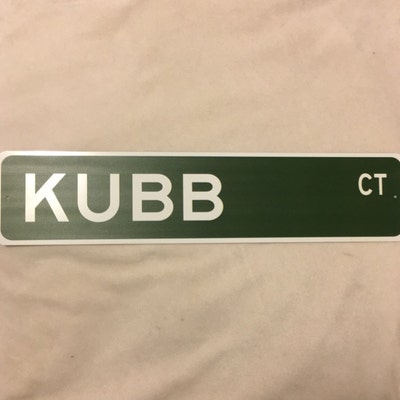 Kubb, Kubb Sign, Kubb Fan, Kubb Gift, Kubb Player, Stickey Sticks ...