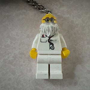 Toystory Buzz Lightyear Minifigure with Plain White Torso Legs Keychain ...