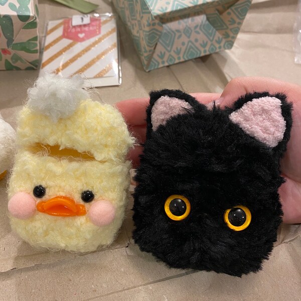 Fluffy Cute Dog Airpods Case Puppy AirPod 2 3 Skin Cover Air Pods Pro ...