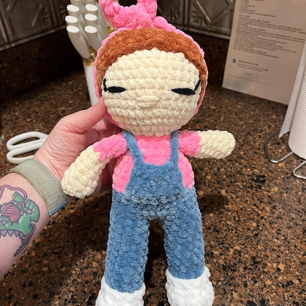 Crochet Ms. Rachel Pattern, Ms. Rachel Doll Pattern, Ms. Rachel Crochet ...