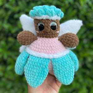 Fergus the Fungus Fairy Crochet PATTERN (downloadable PDF) - Etsy