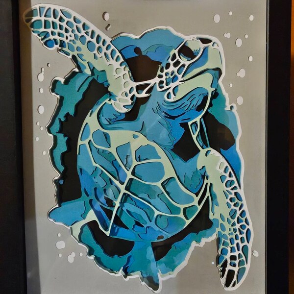 3D Layered Laser Cut File. 3D Mandala Svg Multilayer Plywood Wall Art ...