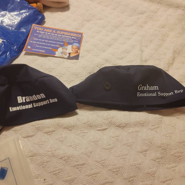 Animal-themed Vet Tech Scrub Hat | Paw Print Surgical Cap | Veterinary ...