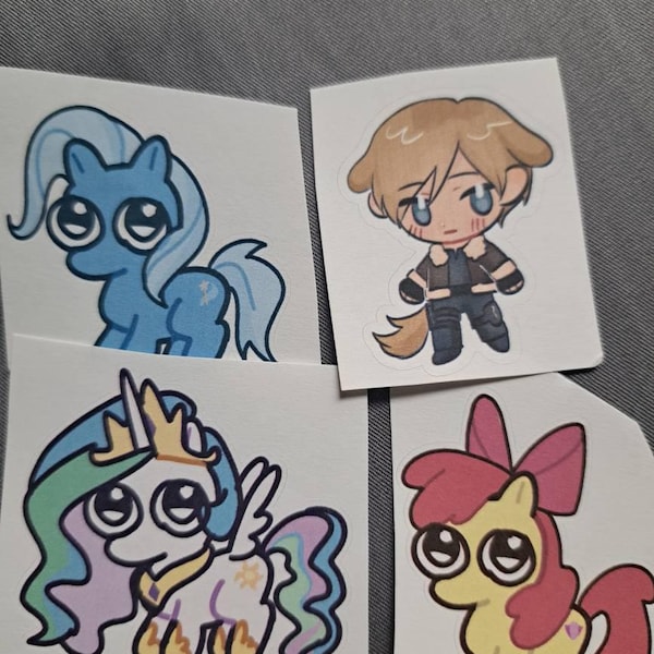 Mlp My Little Pony Scrimblo Stickers - Etsy