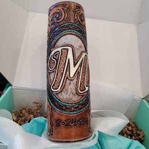 Custom Tooled Leather Native American Headdress Phone Case - Etsy