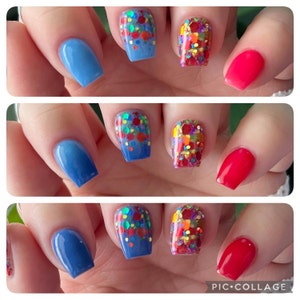 RUBY RED-ICULOUS Neon Dip Powder Dip Powder Dip Powders | Etsy