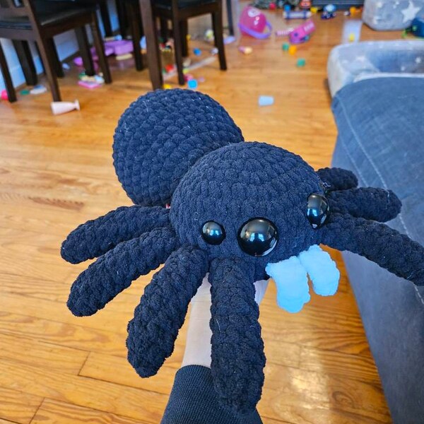 Spider, Crochet Pattern, PDF, Digital, Download, Low Sew Spider Pattern ...