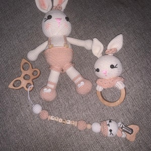 Personalized Lamb Lovey Set Babyshower Gift Set Handmade - Etsy