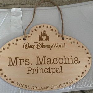 Custom Mickey Large Name Tag Mickey Name Tag Mickey Home - Etsy