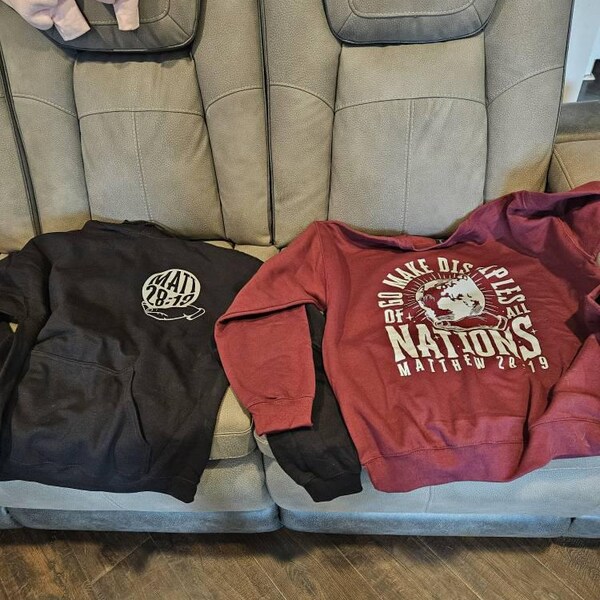 Christian Hoodie, Go Make Disciples of All Nations Sweatshirt ...