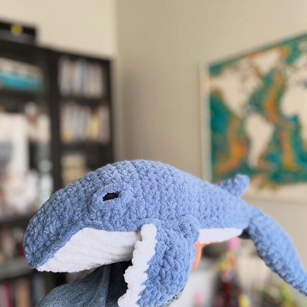 BUNDLE Hugo the Humpback Whale Pattern Crochet Pattern digital Download ...