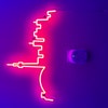 Disco Ball Neon Sign, Disco Ball Cowgirl, Disco Party Neon Light ...