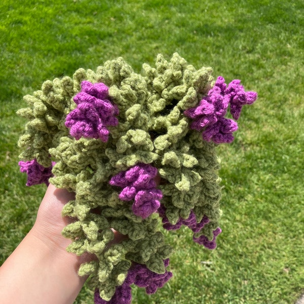 Crochet Vines With Dangling Flowers Pattern - Etsy