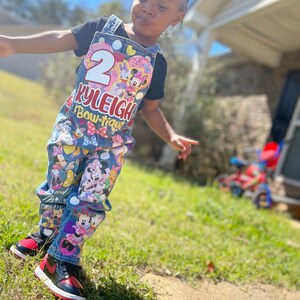 Slime Queen Slime Time Fur Birthday Outfit Birthday Overall | Etsy