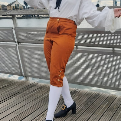 127 Narrow Fall Breeches With Size Layers 1790-1820 Sizes 28-56 - Etsy