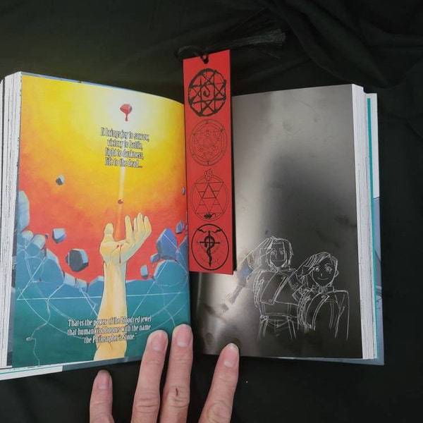 Fullmetal Alchemist Seal Bookmark - Etsy