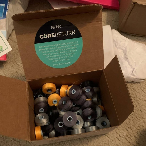 Glide 2024 Thread Color Chart. Includes Glisten, Affinity, Luminary ...