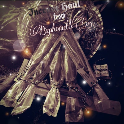 Ritual Incense Box U-pick Box / Horror & Macabre / Vegan Gothic Goth ...