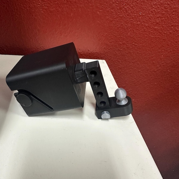 Mini Trailer Hitch, 3D Printed, Tiny Truck Hitch, Teeny Weeny Twuck ...