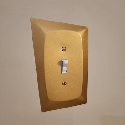 Flux Mid Century Modern Broyhill Danish Atomic Light Switch Wall Plate ...