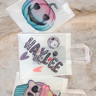 Pretty Creepy Clipart Bundle Cute Halloween Digital Paper / Clipart ...