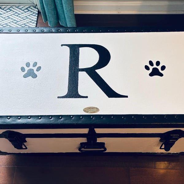 Times New Roman Monogram Capital Letter R 9" Tall Stencil Customizable ...