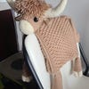 3in1 Highland Cow Folding Baby Blanket Crochet Pattern | Scottish Cow ...