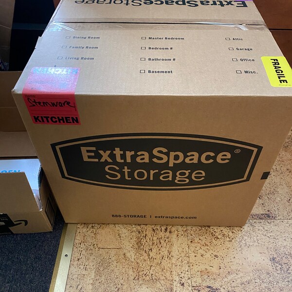 Blank Subcategory Moving Box Labels, Moving Box Stickers, Relocation ...