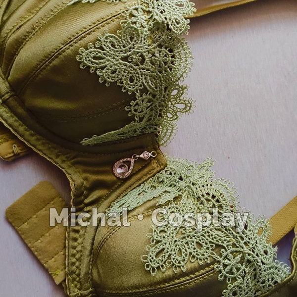 Bra DIY Lingerie Making Non Stretch Embroidered Lace 25cm Wide Marry Me ...