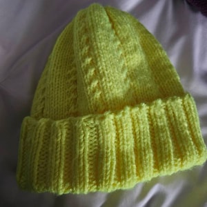 Men's Beanie Pattern Knitting Beanie Pattern Commuter Beanie How to ...