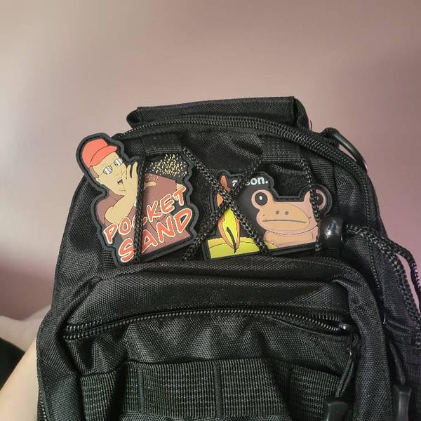 Suspicious Chicken Meme Funny PVC Morale Patch - Etsy