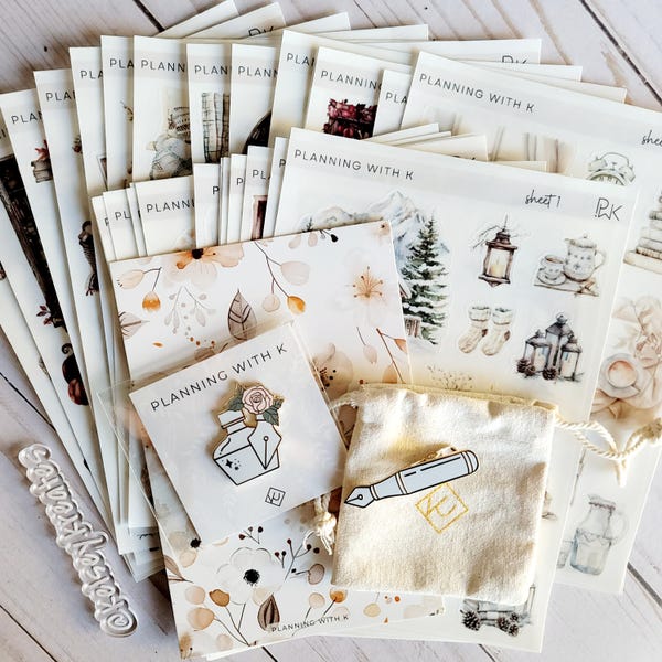 Clear Cover ONLY Made to Fit the planning With K Notebook in Regular TN ...