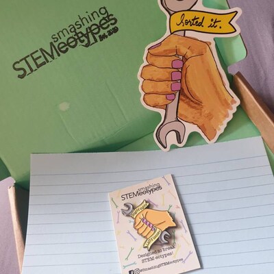 Stickers 10cm Engineer Steminist Decal Female Diversity in Engineering ...