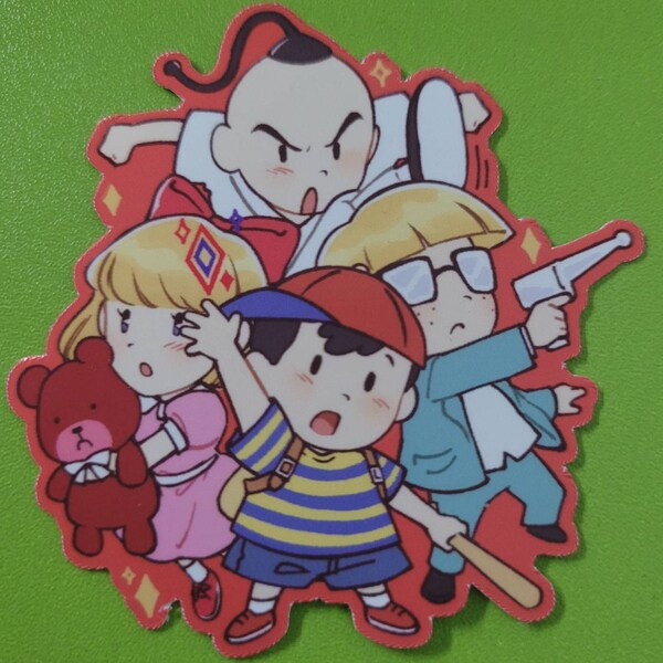 Mother 2 Sticker Sheet | Earthbound Sticker - Etsy