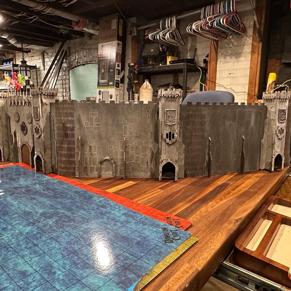 Castle Wall Extensions (set of 2) for Your DM Castle Screen - Etsy