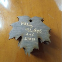 Leaf Tags | Wood Favor Tags | Favour Tags | Wood Tags | Wooden Favor ...