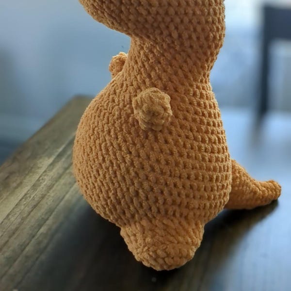 Crochet Pattern: Timothy the T-rex - Etsy