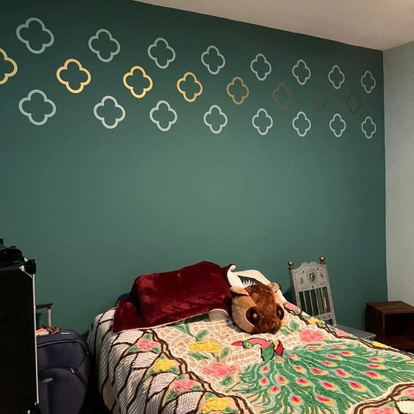 Aztec Wall Pattern Vinyl Wall Decals, Large Decal Aztec Pattern, Like ...