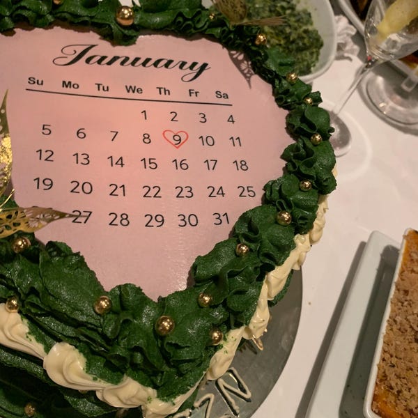 Burn Away Cake Topper Calendar Custom Edible Image | Personalized Burn ...