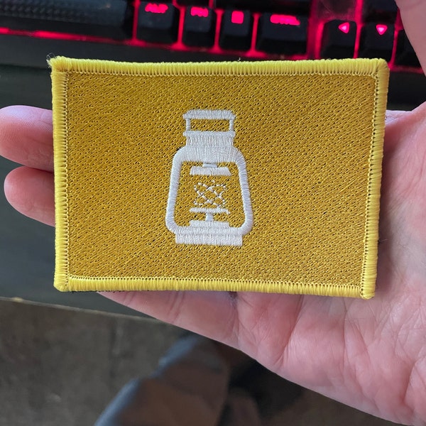 Fallout Inspired Railroad Style Patch With 2.5"x3.5" Cosplay Hook and ...