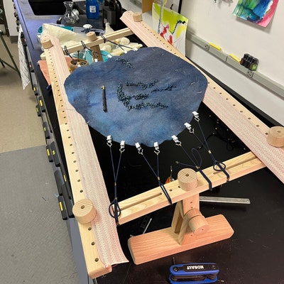 Embroidery Clamp Cross Stitch Stand Hoop for Hand Embroidery - Etsy