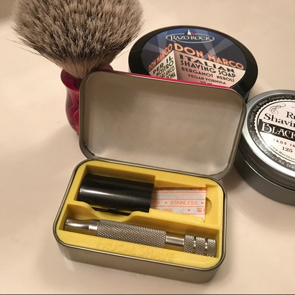 Travel Razor Tins - Altoids Size - Etsy