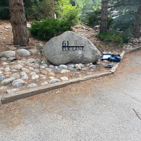 Custom Metal Ranch Entrance Sign Personalized - Etsy
