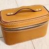 Leather Box Pattern - Toiletry Bag Pattern - Leather DIY - Pdf Download ...